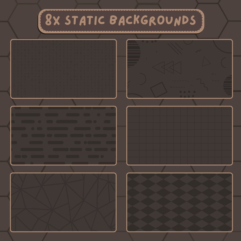 Twitch Overlay Mac Theme Vtuber Overlay for Twitch Stream Overlay ...