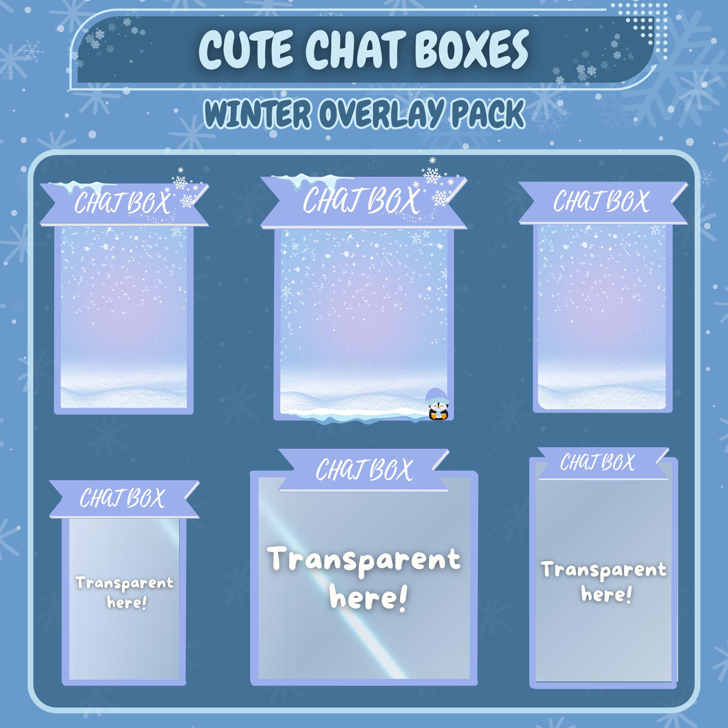 Winter Penguin Stream Overlay Package: Animated Twitch/youtube/kick - Etsy