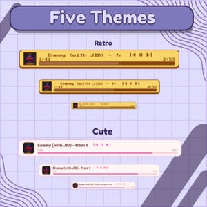 Spotify Music Widget for Streamelements: Stream Overlay for Twitch ...