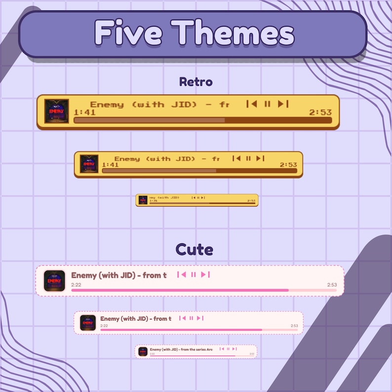 Spotify Music Widget for Streamelements: Stream Overlay for Twitch ...