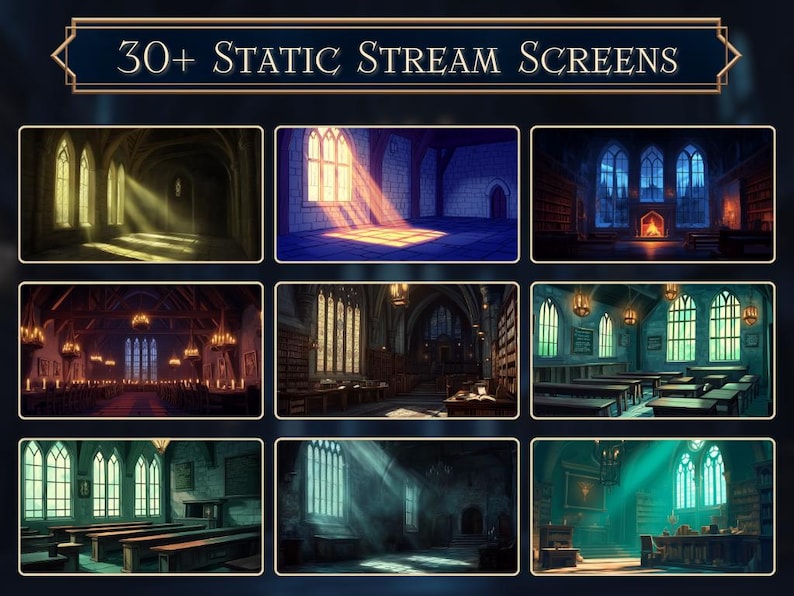 Gryffindor House Overlay Animation - Gryffindor House Twitch Overlay ...
