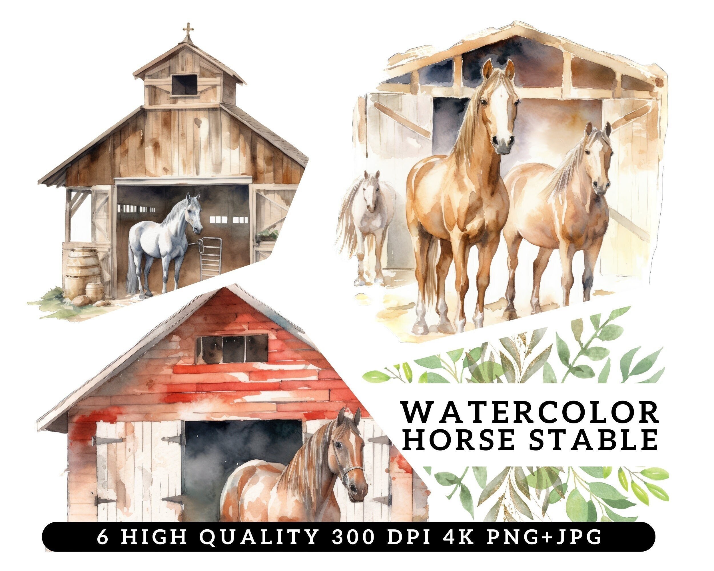Horse Stall Clipart