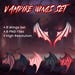 Vtuber Vampire Wings: Transparent Twitch Stream Asset (digital Download ...