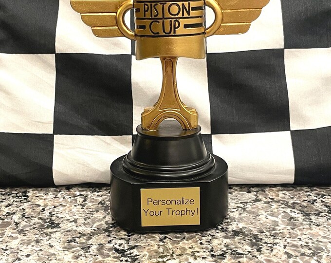 Mickey Racing Trophy - Etsy