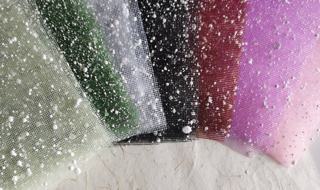 Snowmesh Snowmesh Net Sheet Snow Grid Scrapbooking Bullet Journal ...