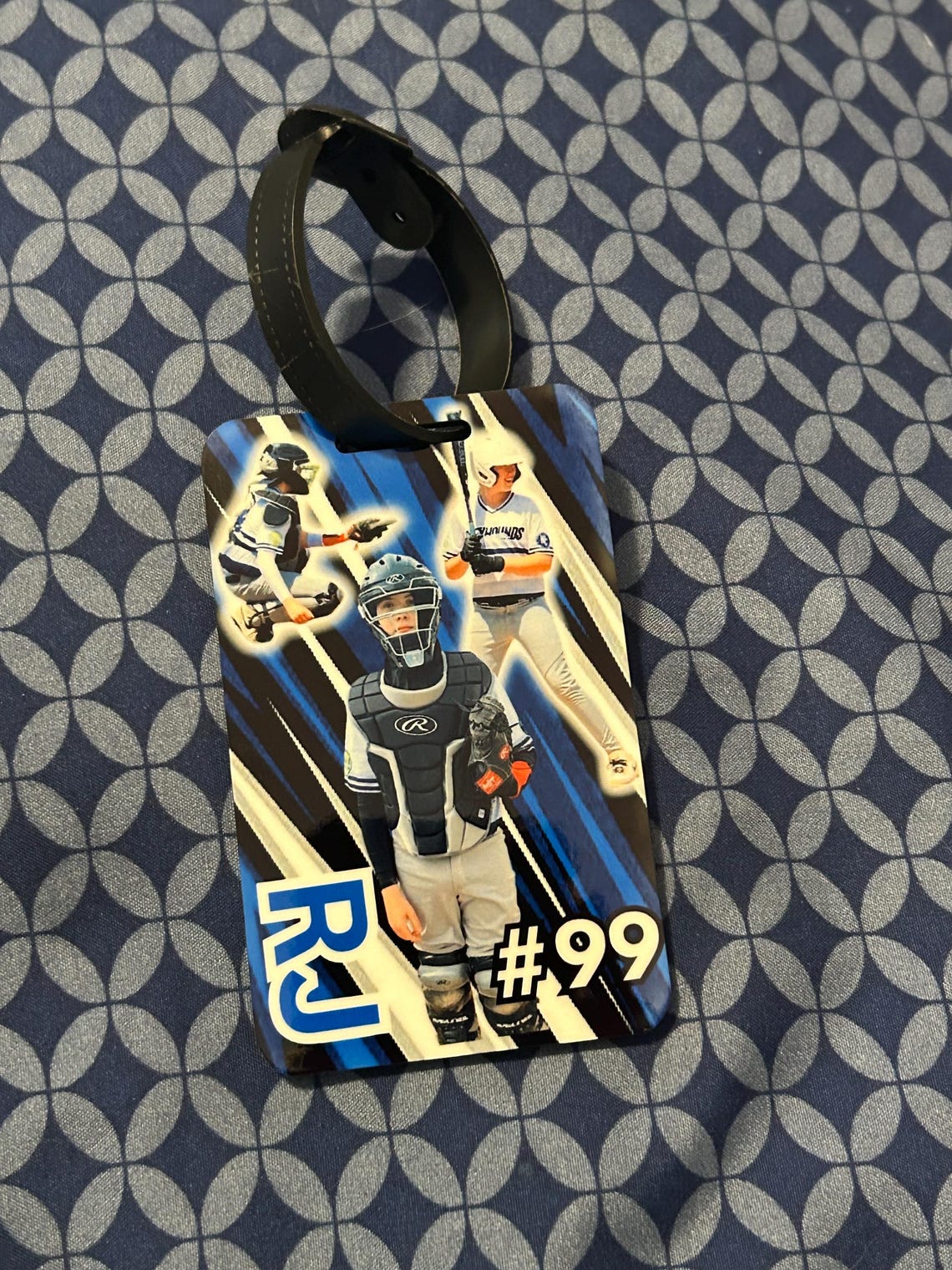 Custom Sports Bag Tags | Personalized Photo Luggage Tag | Team Gifts ...