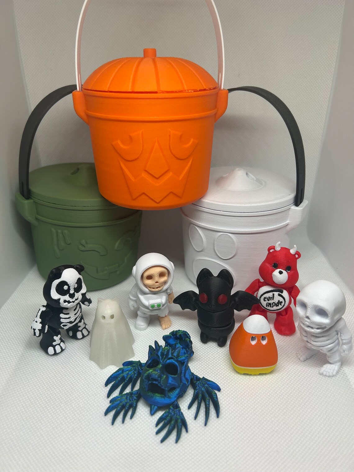 Boo Bucket Mini Figures mystery 5 Pack of Mini Figures - Etsy