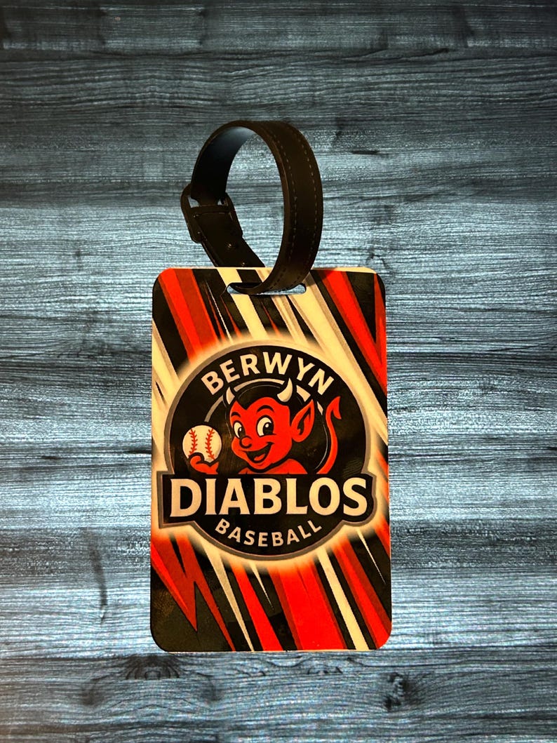 Custom Sports Bag Tags | Personalized Photo Luggage Tag | Team Gifts ...