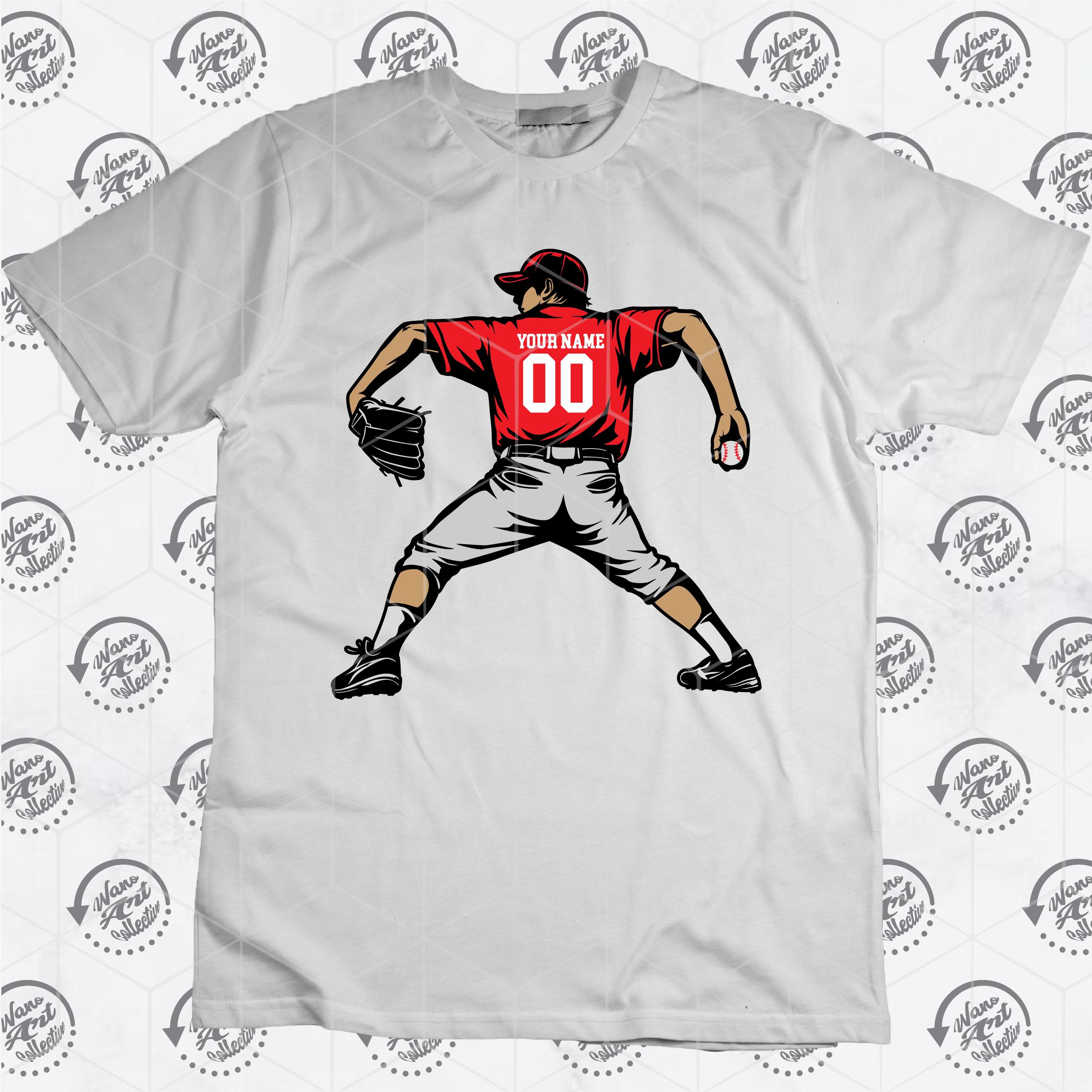 Fastpitch Male Pitcher Svg | Baseball Pitcher Player Svg | Baseball Svg ...