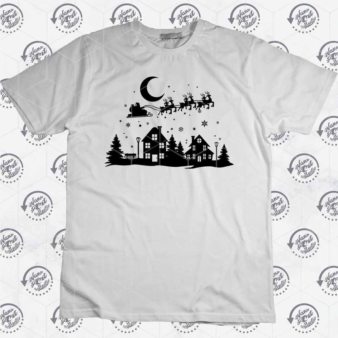 Winter Season Svg | Christmas Village Svg | Santa Claus Svg | Christmas ...