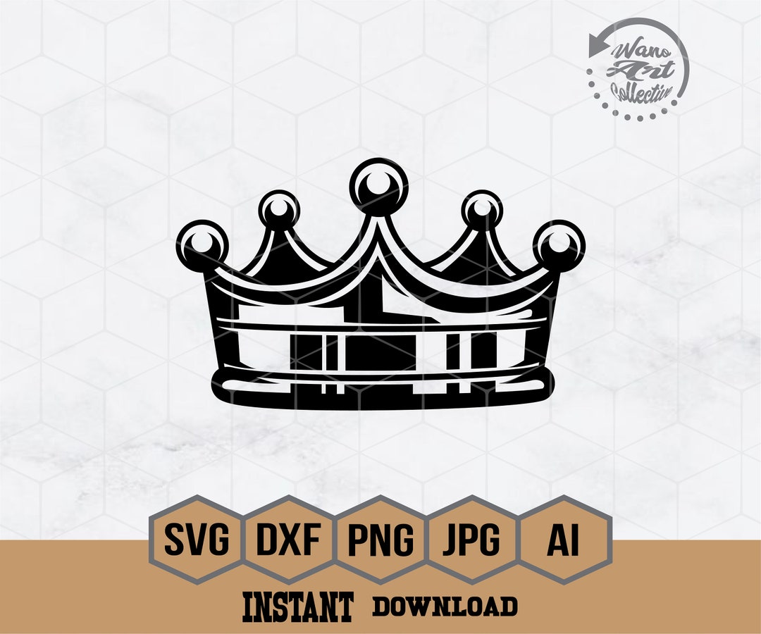 Crown Svg | King Svg | Prince Svg | Hipster Get up Stencil | Gangster ...