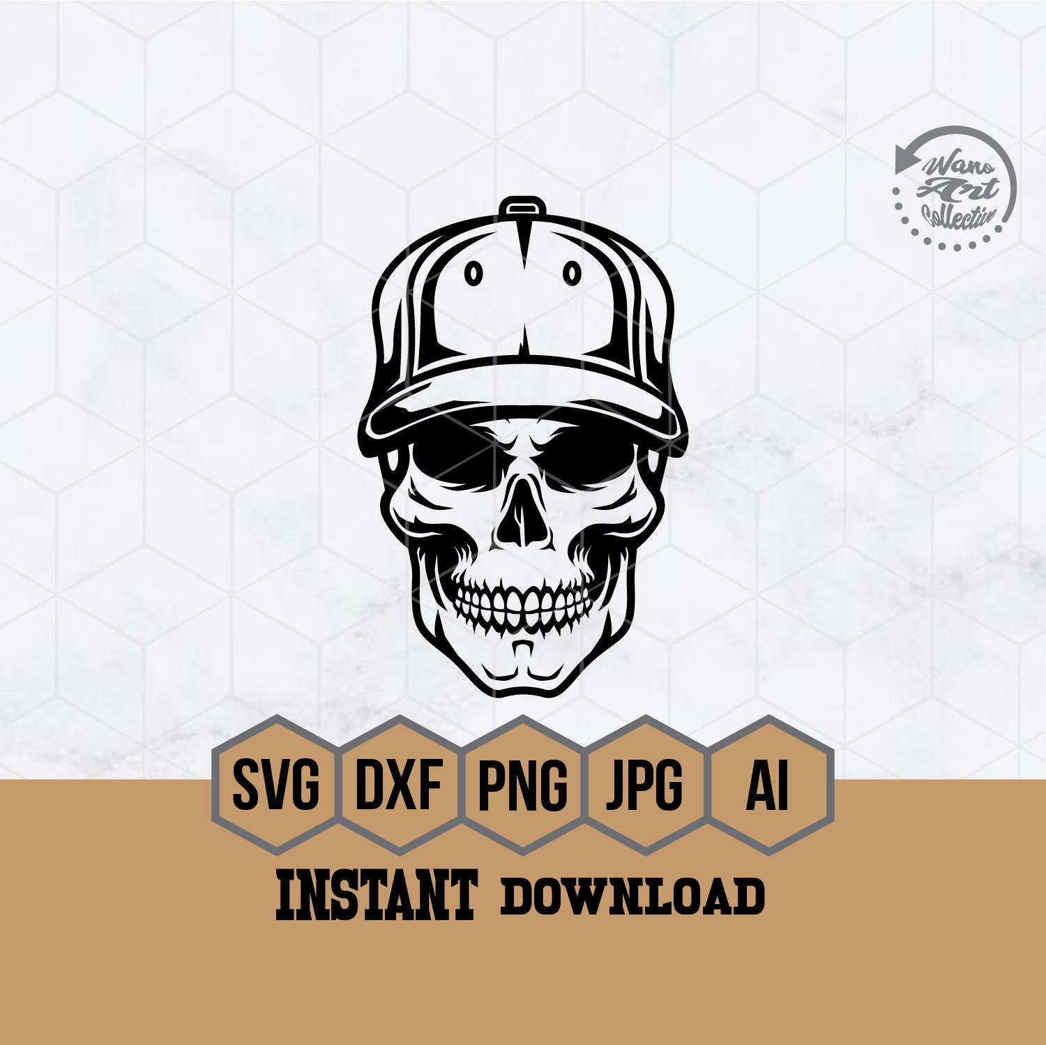 Skull Svg Dad Skull Svg Dad Hat Skull SVG Dad Hat Clipart - Etsy