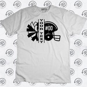 Cheer Svg | Football Helmet Svg | Cheerleader Svg | Personalized Name ...