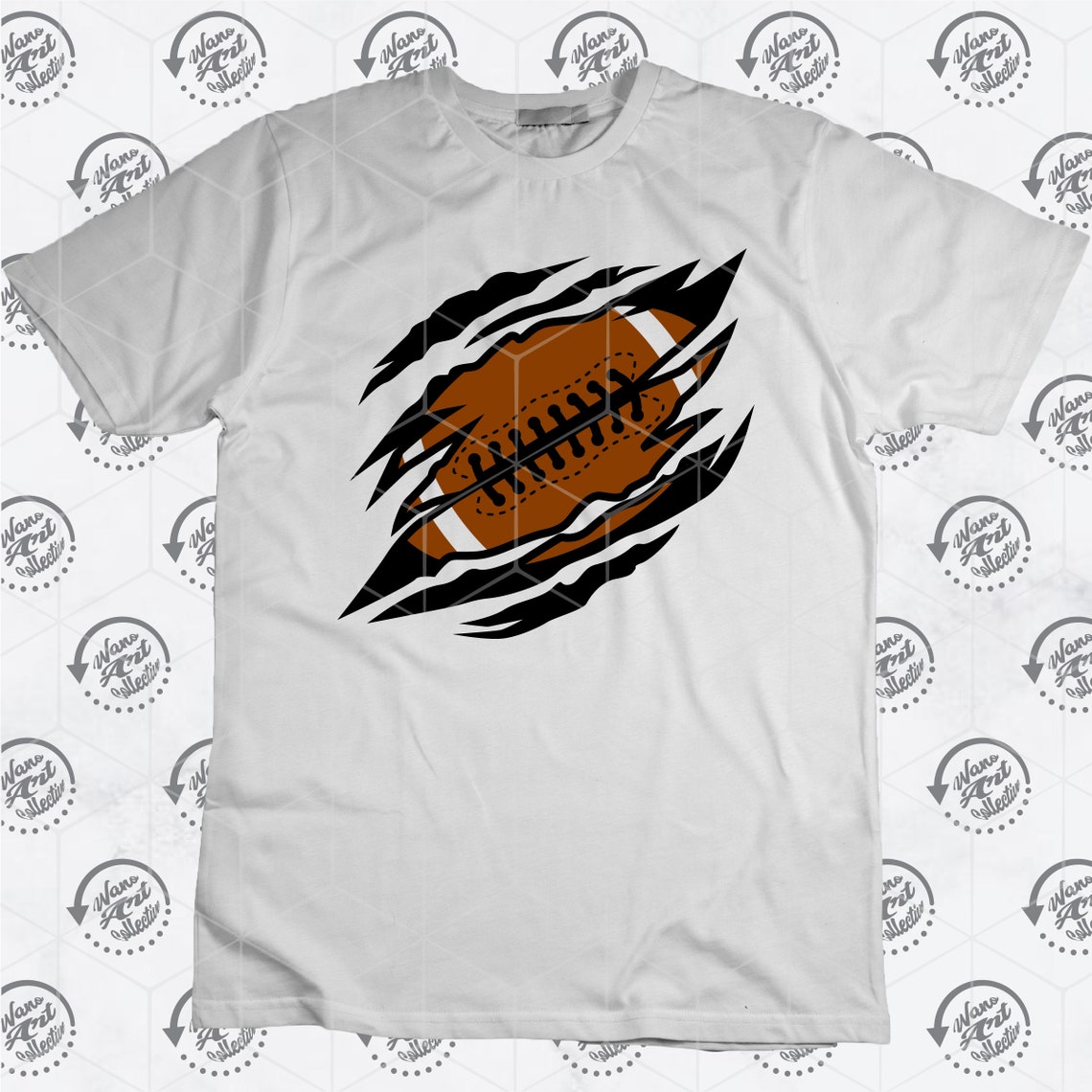 Football SVG PNG | Football Ripped Svg | Touchdown Season Svg ...
