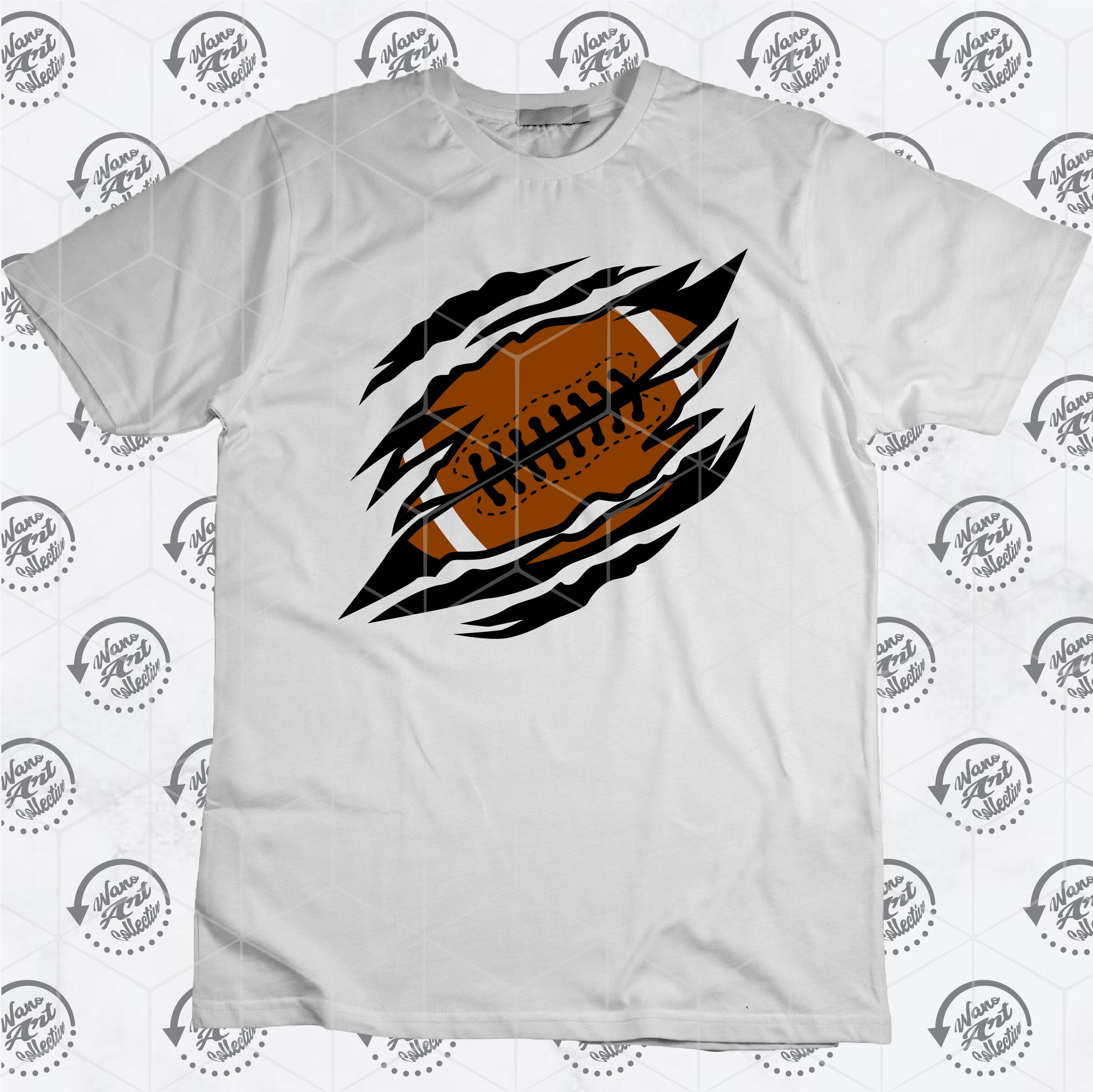 Football SVG PNG | Football Ripped Svg | Touchdown Season Svg ...