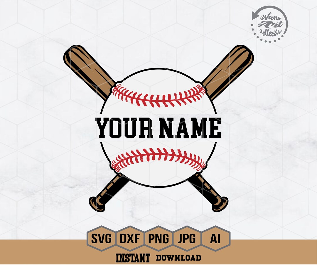 Personalized Name | Baseball Bat Svg | Baseball Svg | Baseball Mom Svg ...