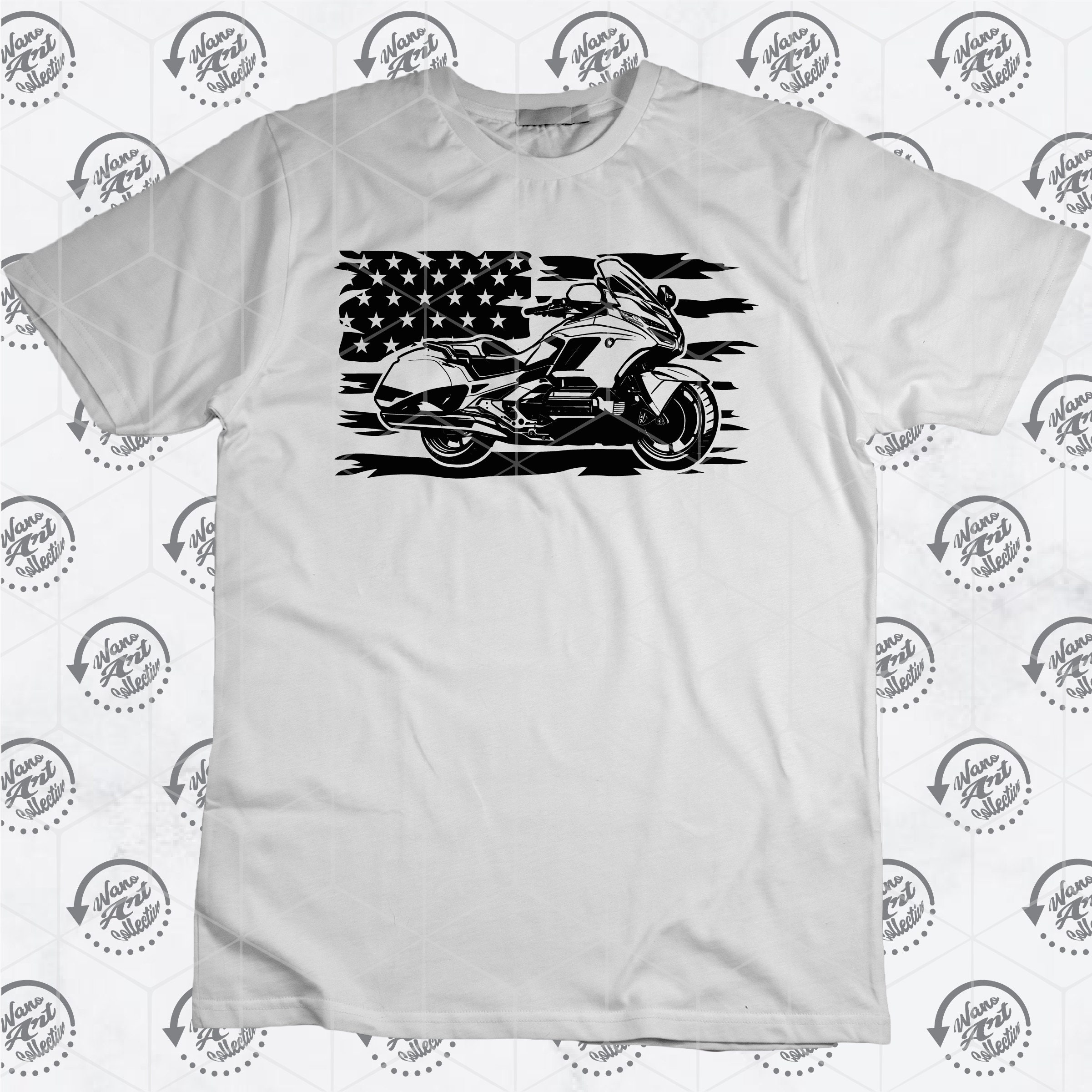 US Touring Motorcycle Svg Motorcycle Svg Biker Svg US Trike Motorcycle ...