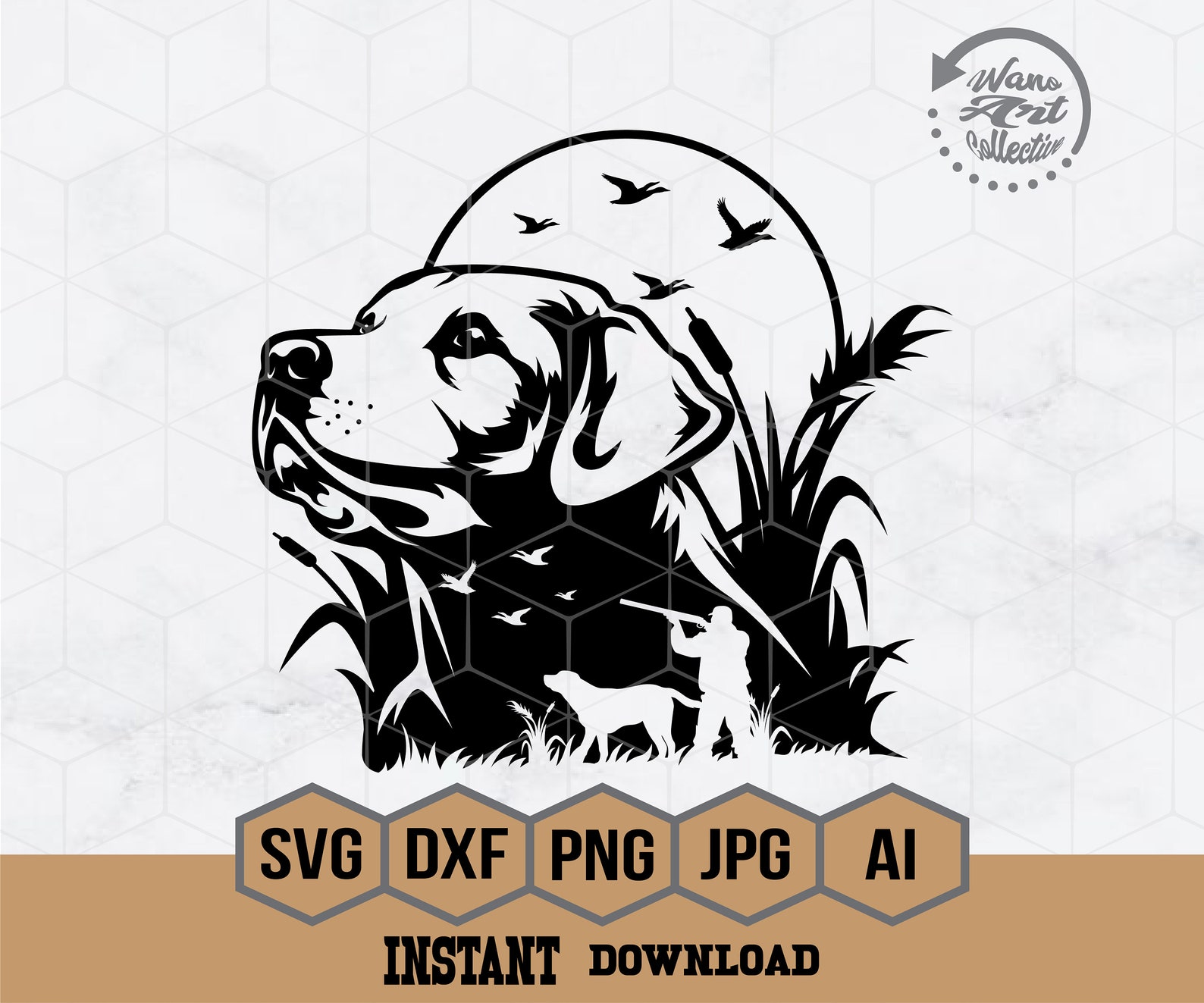 Duck Hunting Svg | Duck Scene Svg | Hunting Duck Svg | Dog Hunting Svg ...