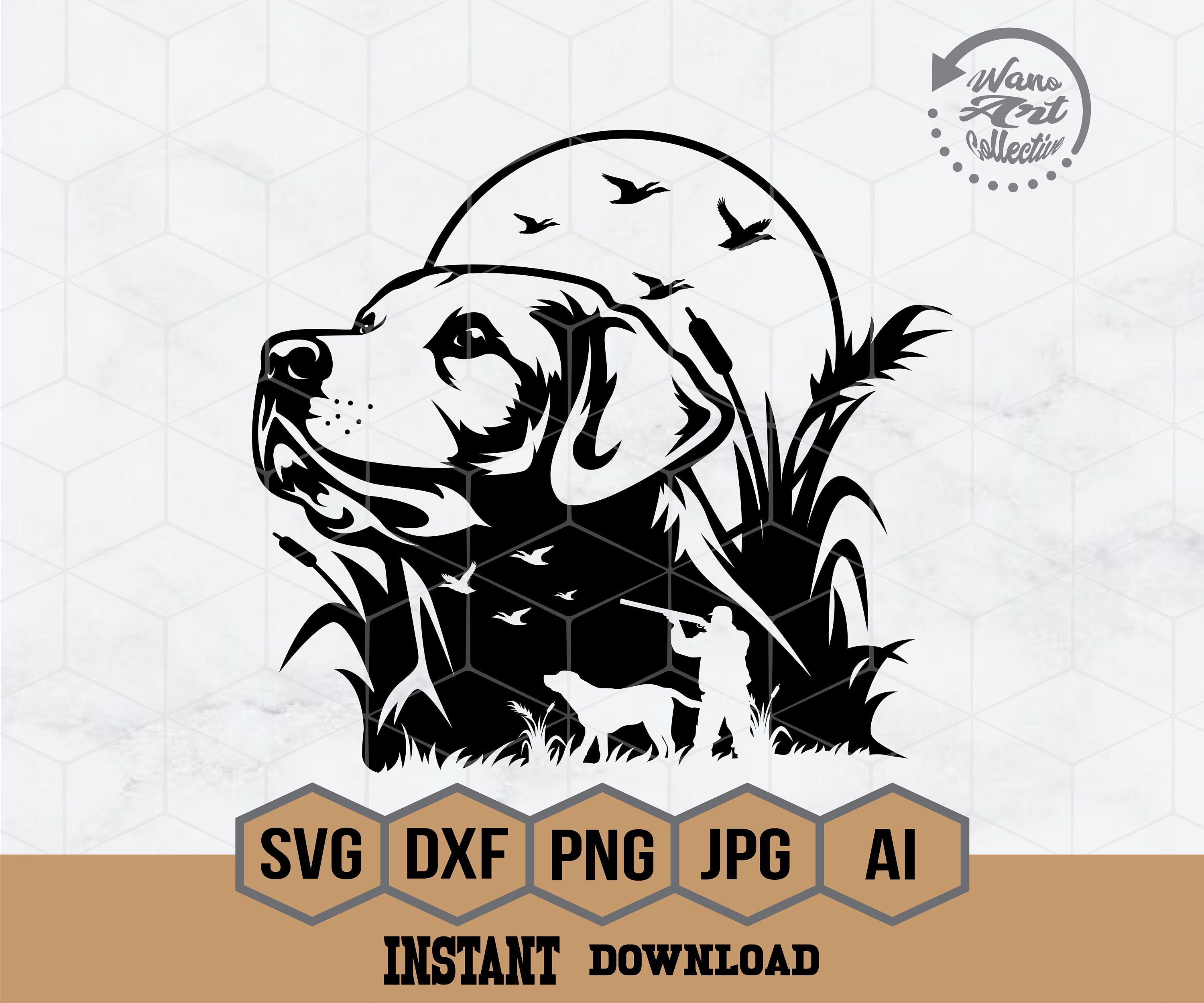 Duck Hunting Svg | Duck Scene Svg | Hunting Duck Svg | Dog Hunting Svg ...
