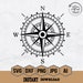 Compass Svg, Compass Png, Glowforge Svg, Navigator Svg, Direction Svg ...