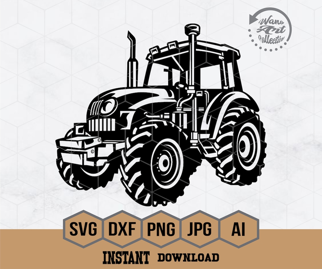 Farm Tractor SVG | Tractor Svg | John Deere Tractor Svg | Farmer Svg ...