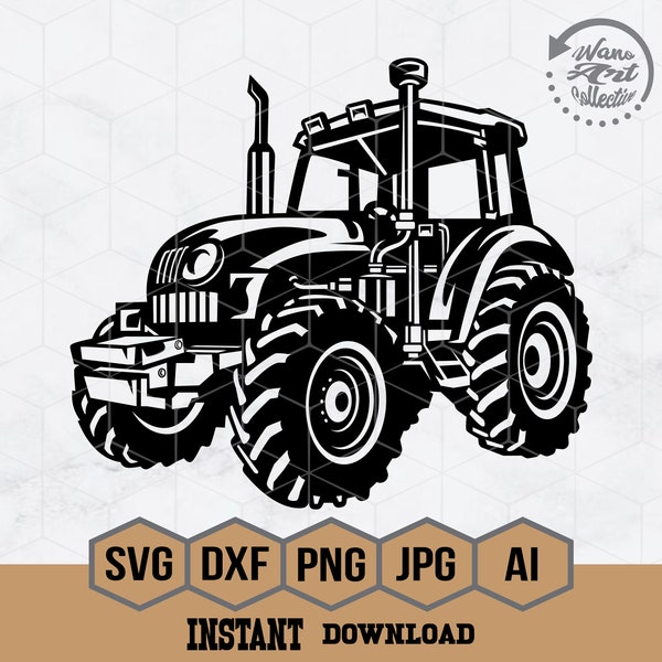 John Deere Tractor Svg - Etsy