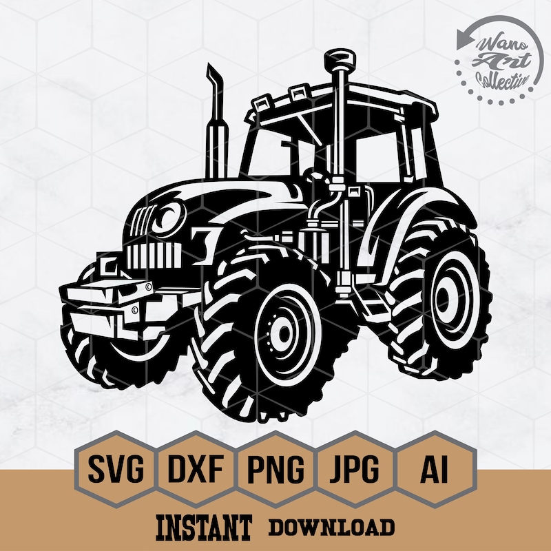 John Deere Tractor Svg - Etsy