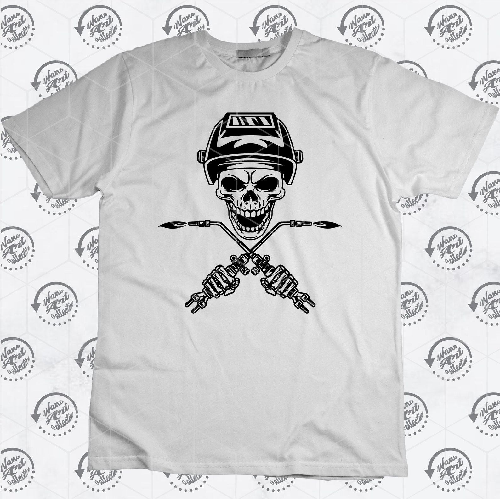 Welder Skull Svg File Welder Svg Welder Mechanic Svg Welding Svg Welder ...