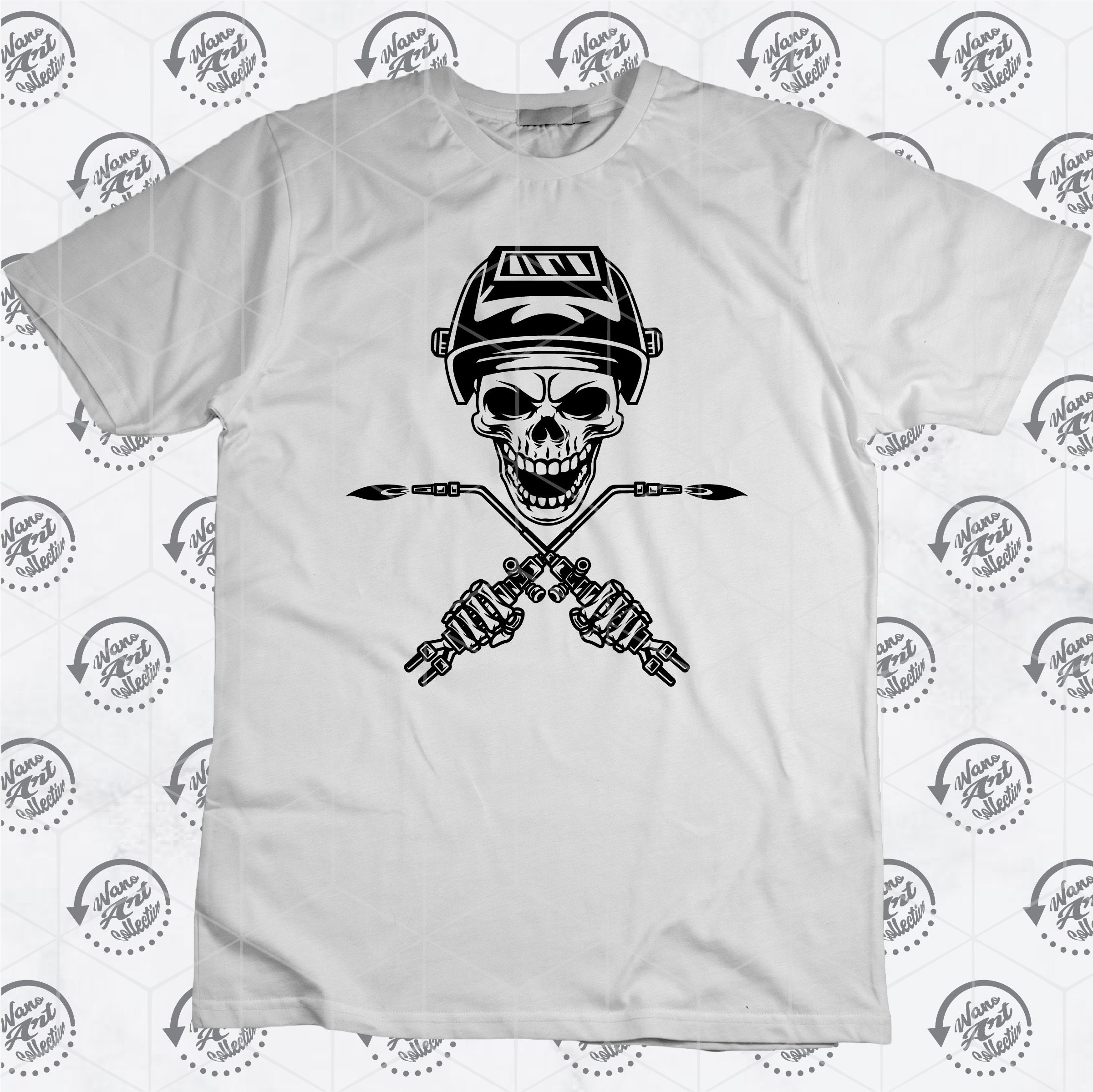 Welder Skull Svg File Welder Svg Welder Mechanic Svg Welding Svg Welder ...