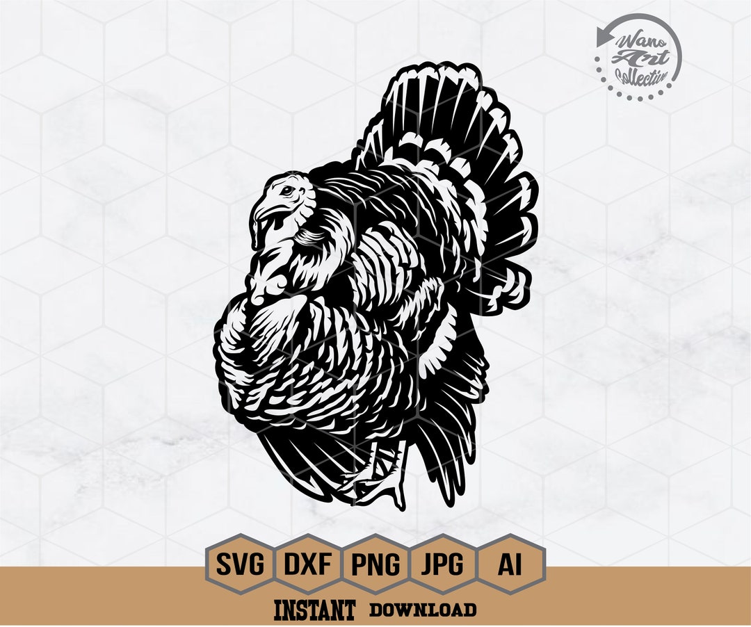 Turkey SVG | Wild Turkey SVG | Turkey Hunter Svg | Turkey Hunter Svg ...