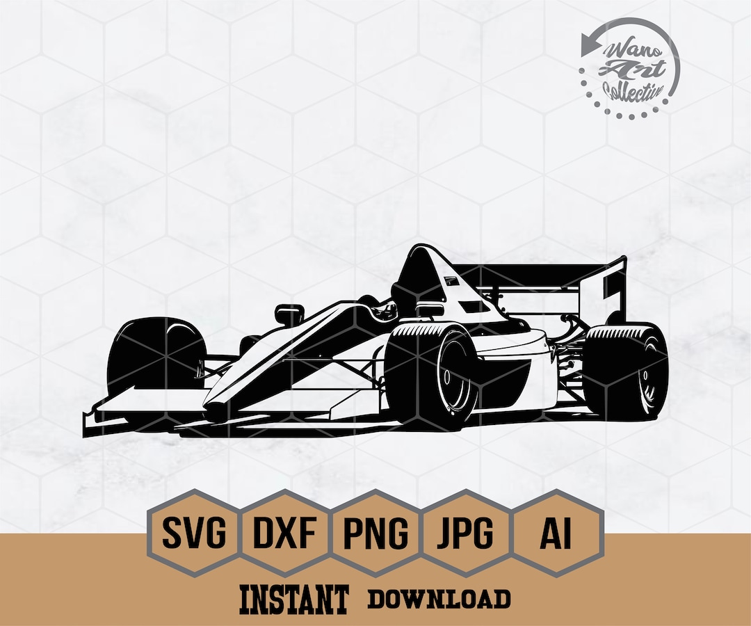 Formula 1 Svg | Racing Car Svg | Racing Car Svg | F1 Racer Svg File ...