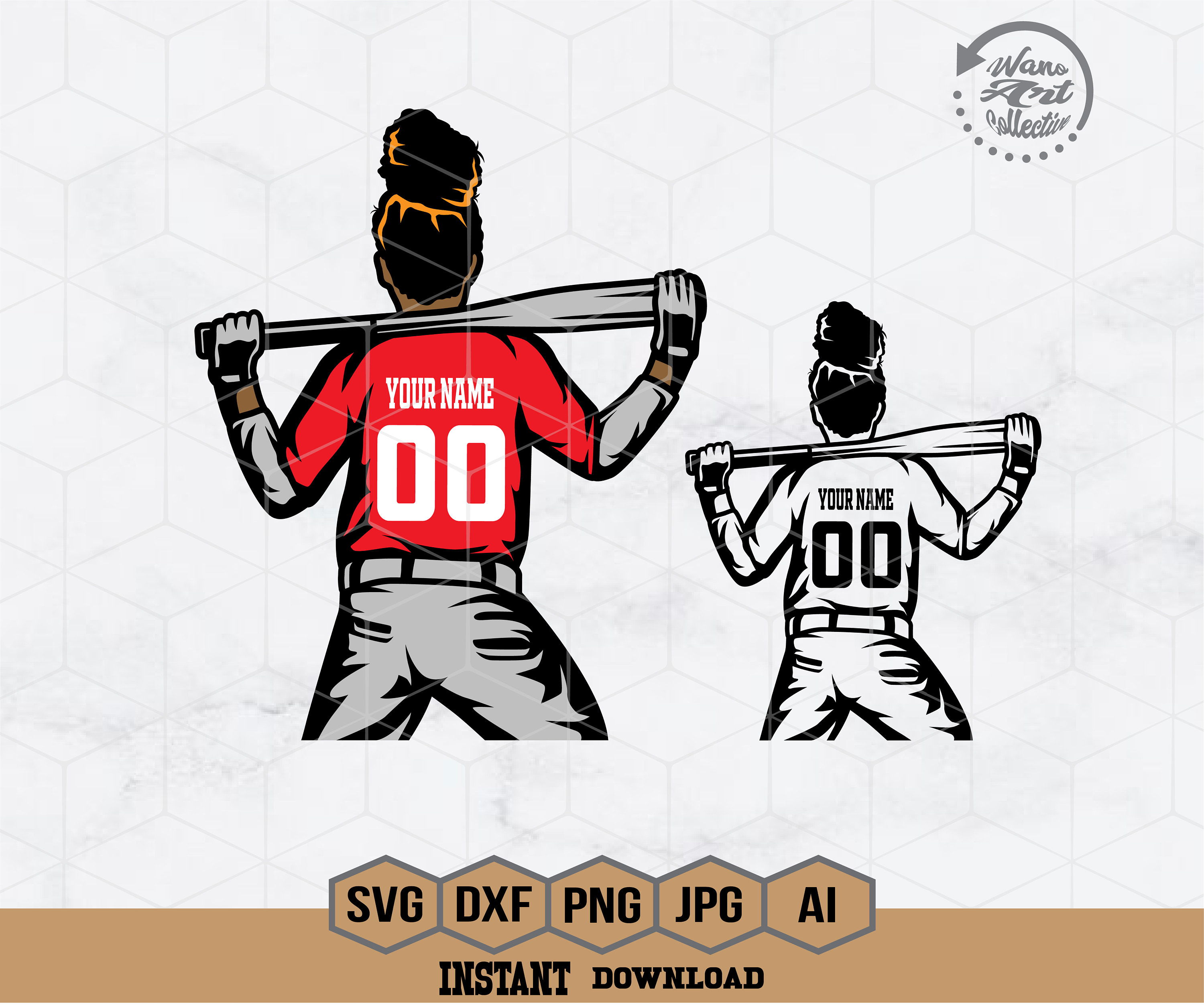 Softball Girl Svg Softball Player Svg Sport Girl Svg Softball Kid Svg ...