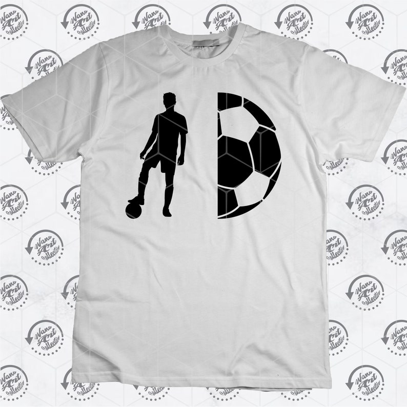 Soccer Player Svg Soccer Split Svg Personalized Name Soccer Svg Soccer ...
