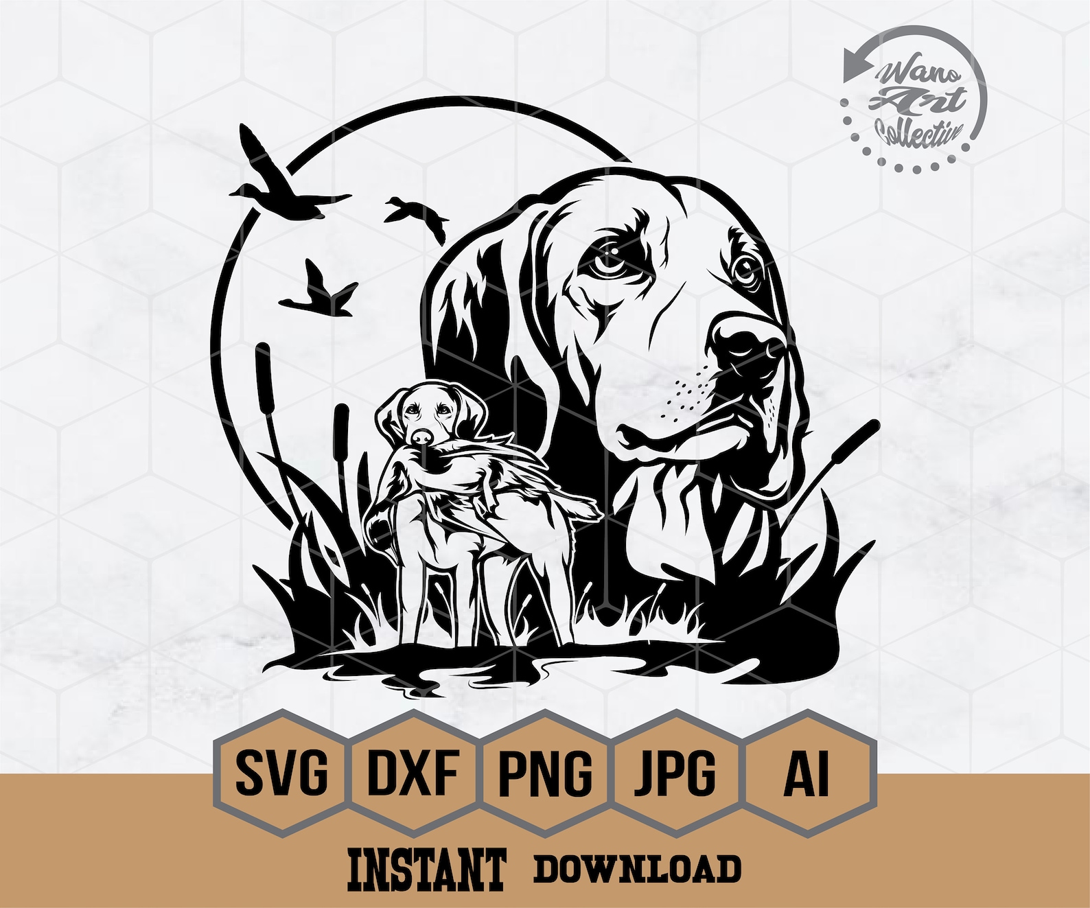 Duck Hunting Dog Svg Hunting Svg Duck Hunting Svg Outdoor Hunting Svg ...