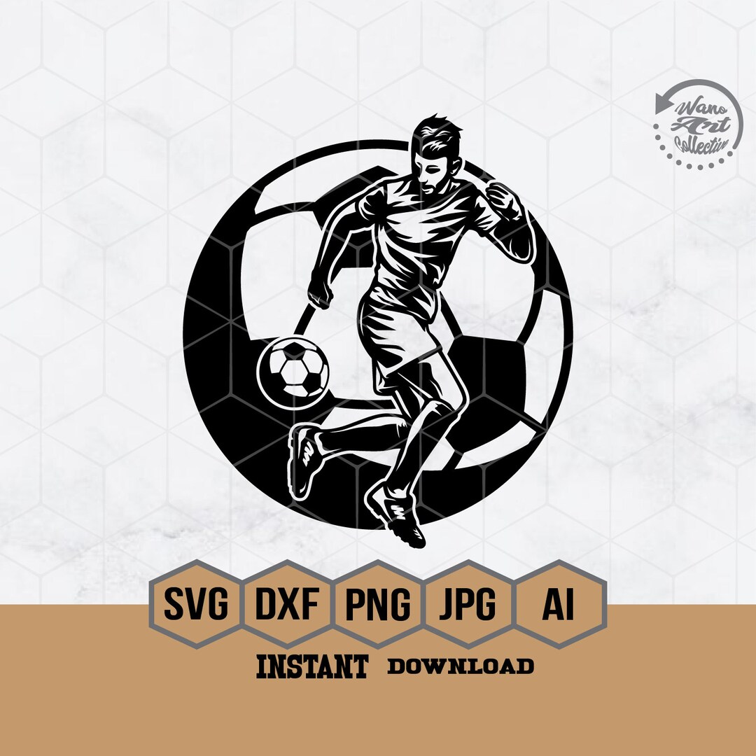Soccer Player Svg | Soccer Boy Svg | Soccer Kid Svg | Soccer Svg ...