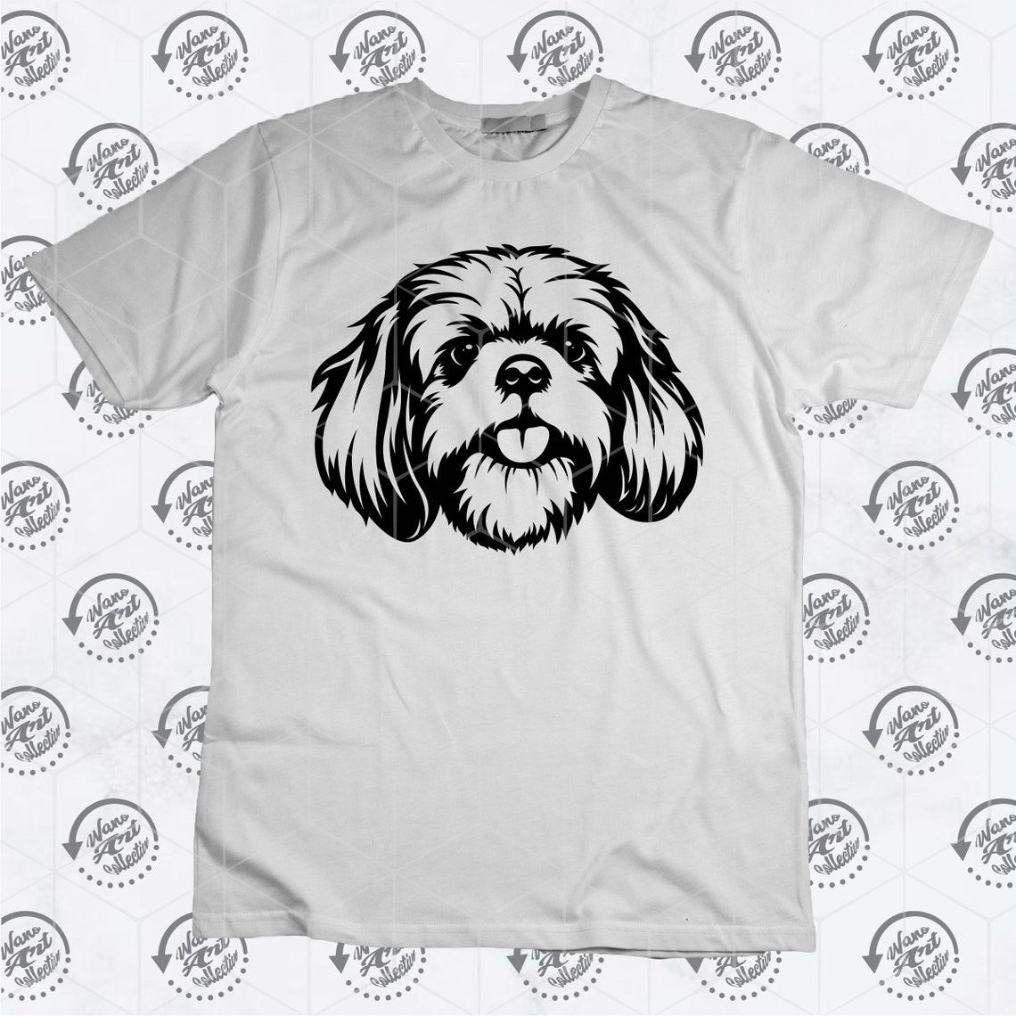 Shih Tzu Svg, Cute Shih Tzu Svg, Shih Tzu Dog Svg, Shih Tzu Clipart ...