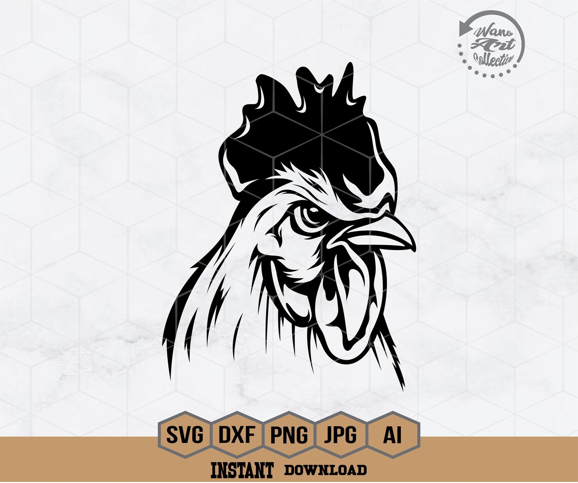 Rooster Svg | Cockfighting Svg | Chicken Svg | Fighting Rooster Svg ...