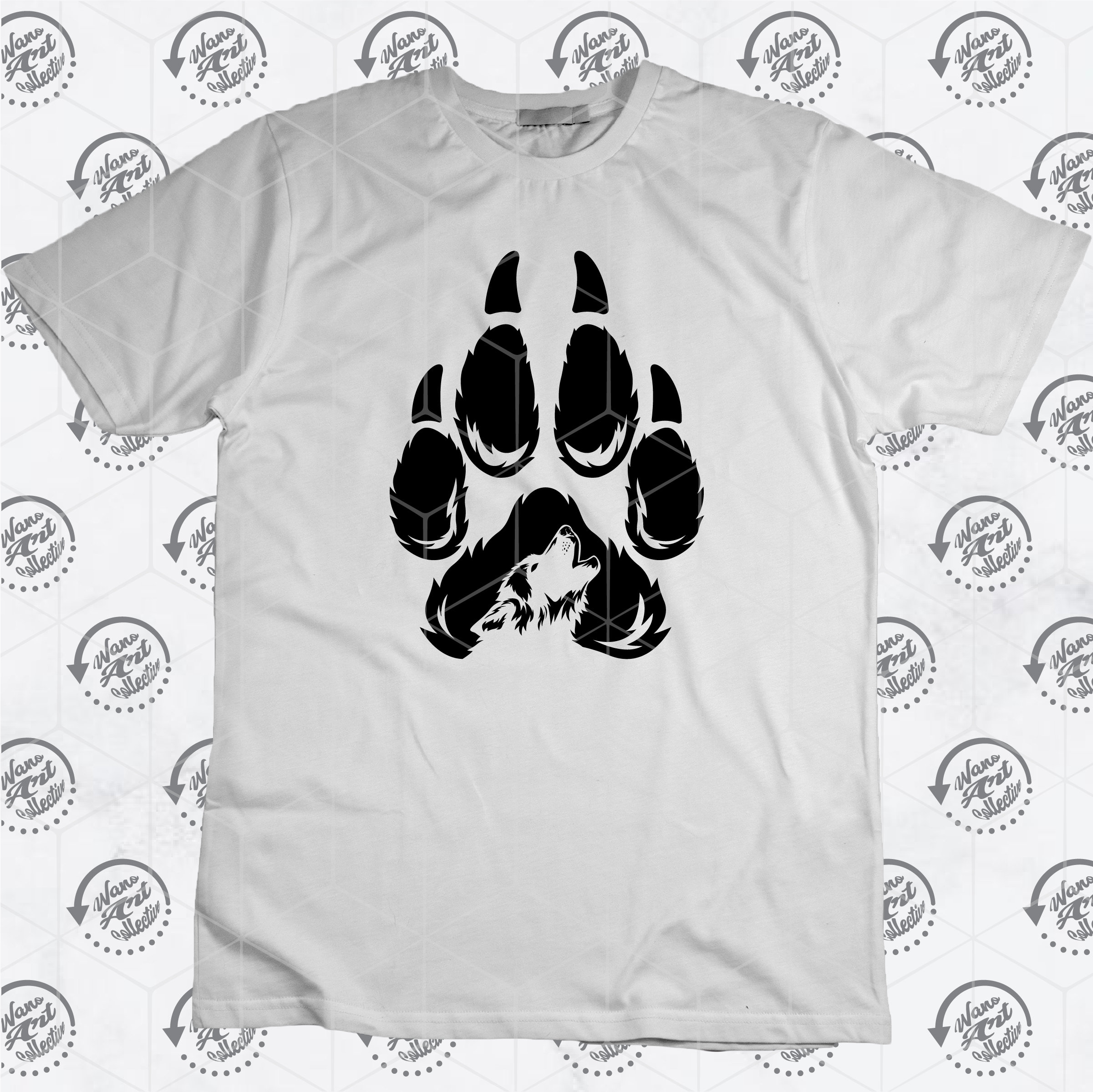 Wolf Paw Svg Wolf Pack Svg Howling Wolf Svg Wild Animal Svg Wolf Pack ...