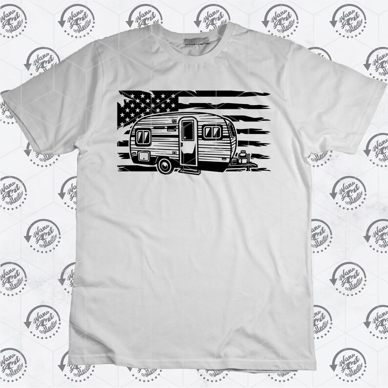 US Camper Trailer SVG File Camper Svg Travel Trailer Svg - Etsy