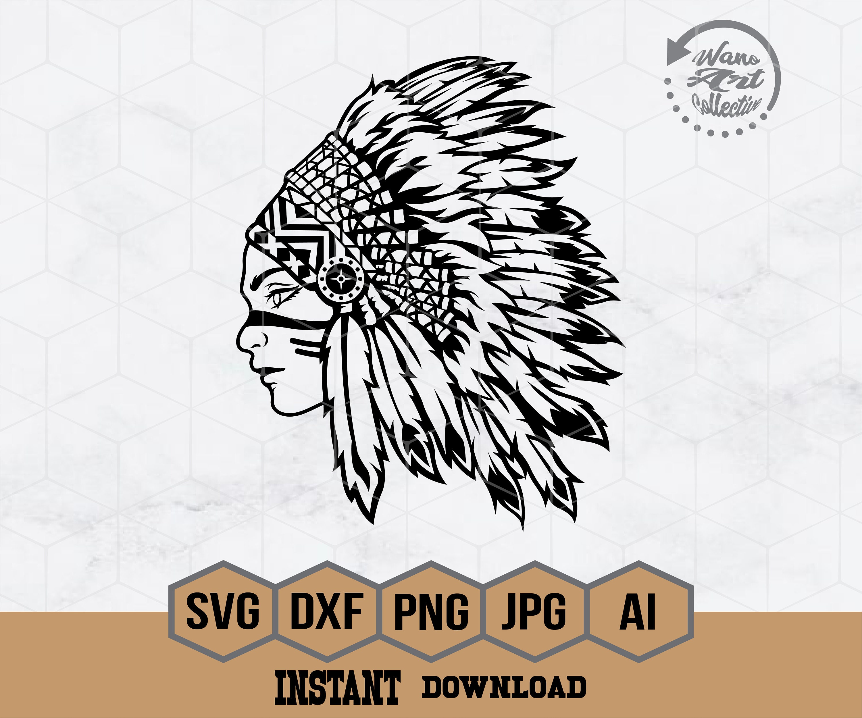 Native American Warrior Girl Svg, Indigenous Svg, Cherokee Girl Svg ...