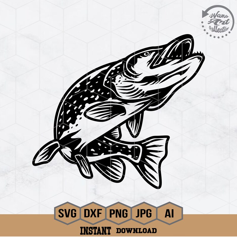 Fish Svg - Etsy
