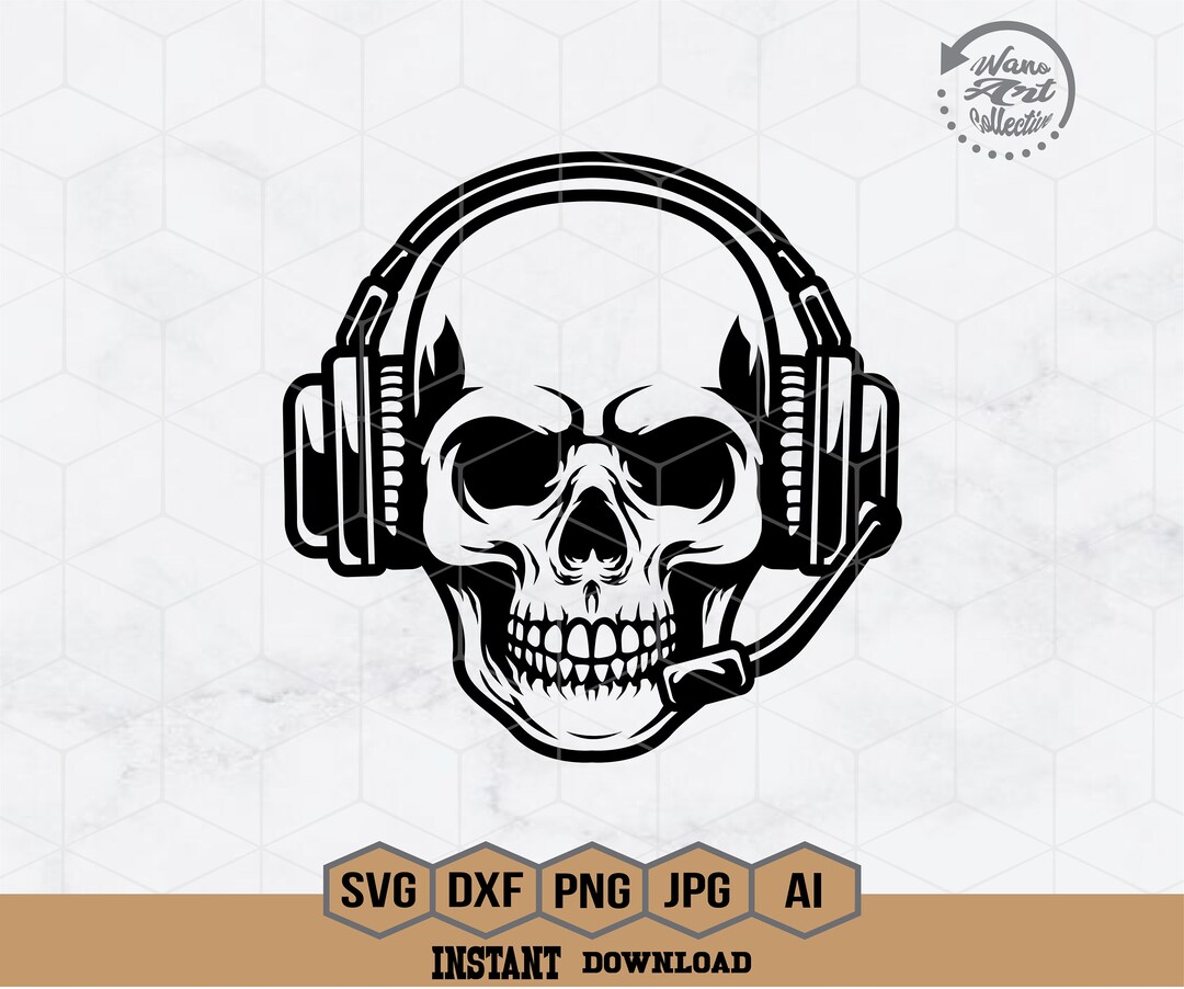Dispatcher Skull Svg | Dispatch Svg | 911 Svg | First Responder Svg ...