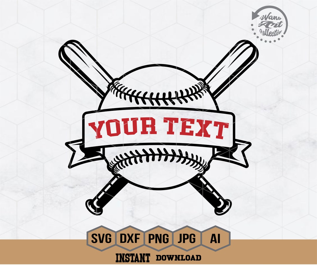 Personalized Name | Baseball Bat Svg | Softball / Baseball Svg ...