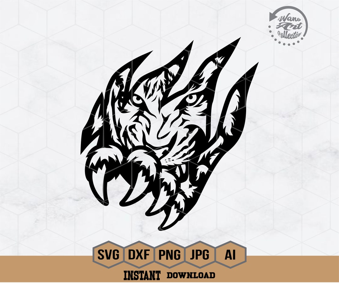 Tiger Scratch Svg Png | Claw Scratch Svg | Tiger Claw Svg | Tiger ...
