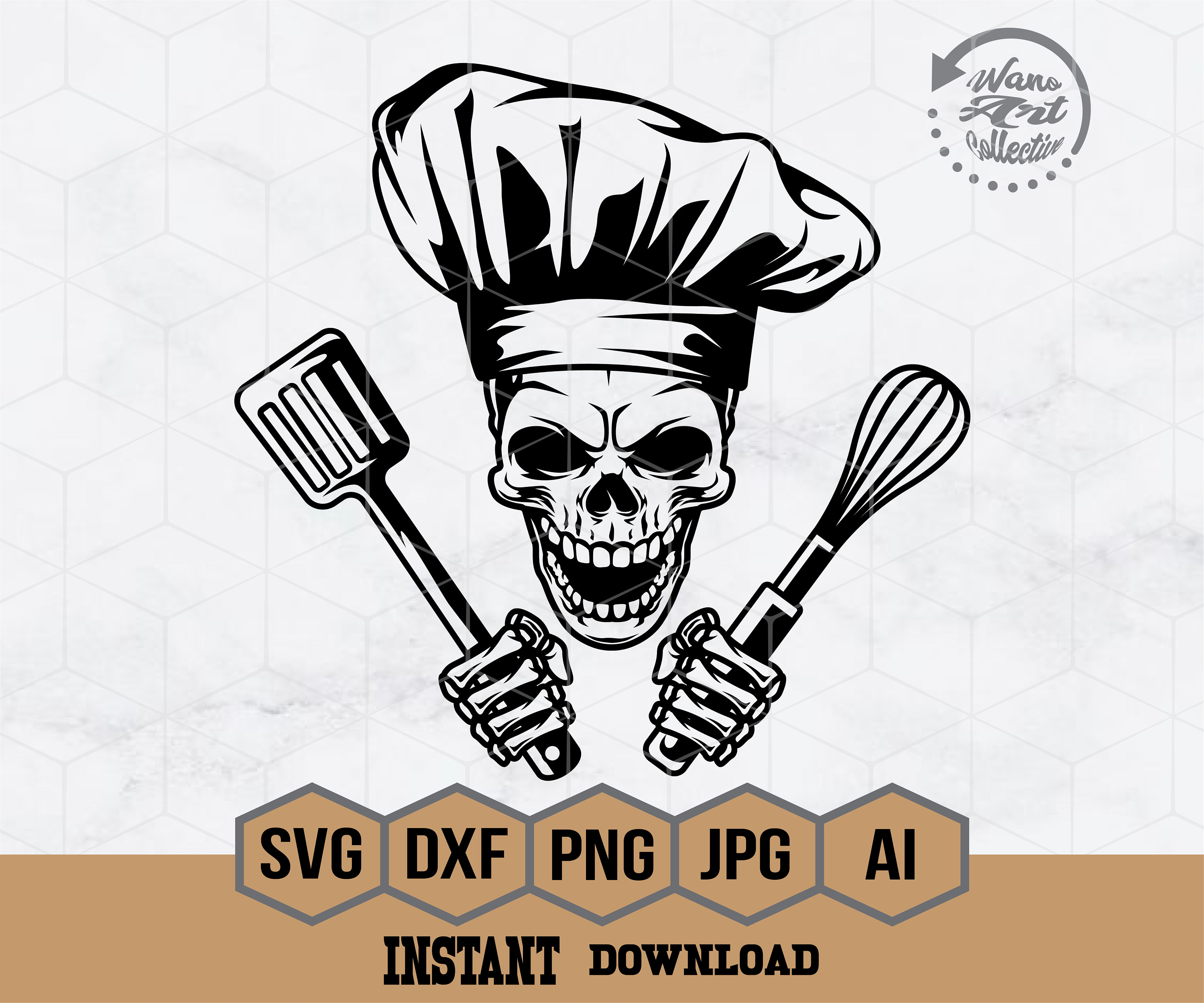 Chef Skull Svg Master Chef Svg Chef Svg Chef Skull - Etsy Australia
