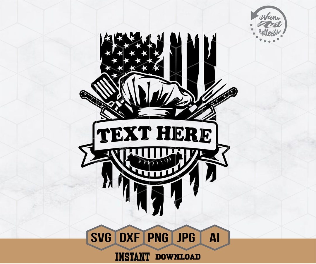 US Chef Tools Svg | Grill Master Svg | Chef Svg | Grill Svg | Kitchen ...