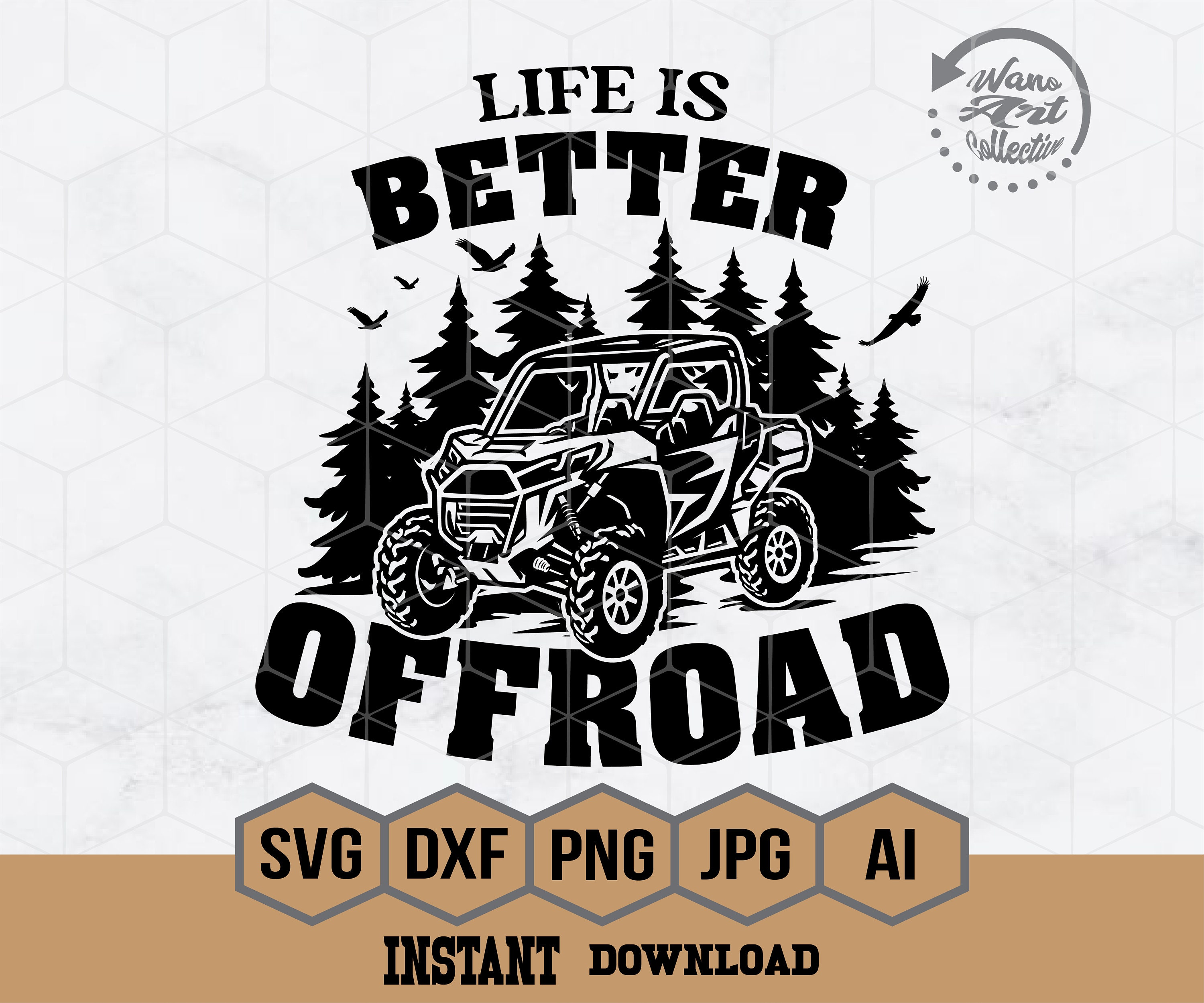 Life is Better Offroad Svg Polaris Rzr Svg Utv Svg Atv Offroad Svg ...