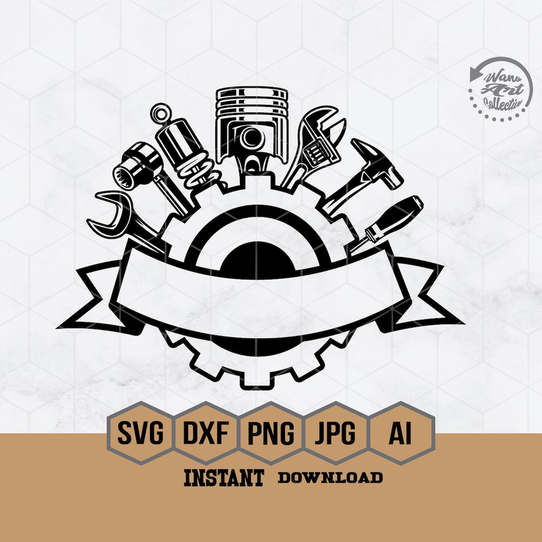 Mechanic Svg | Mechanic Tools Svg | Automotive Tools | Wrenches Svg ...