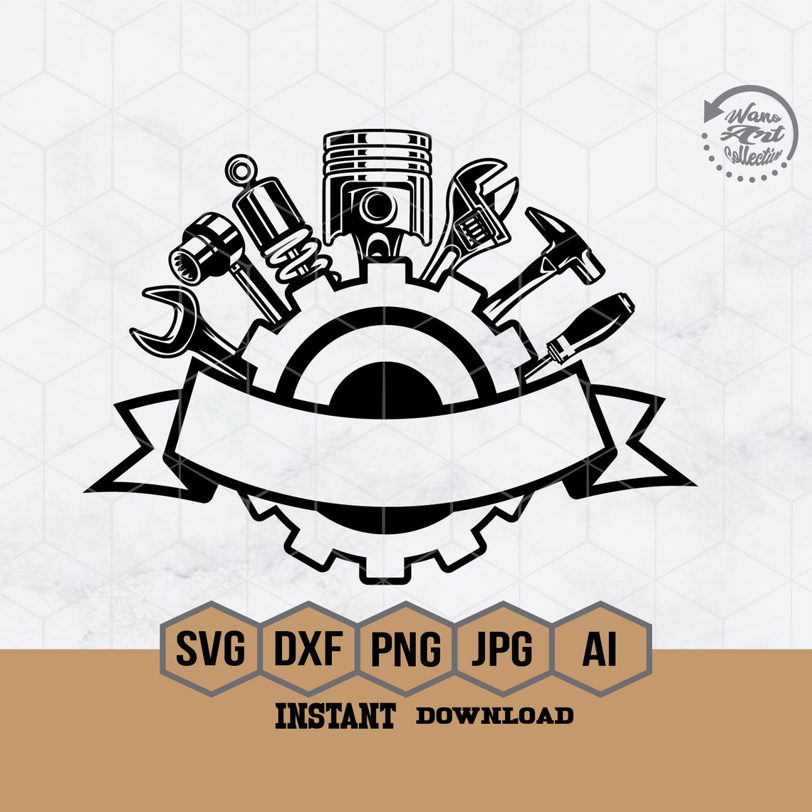 Mechanic Svg Mechanic Tools Svg Automotive Tools Wrenches Svg Repair ...