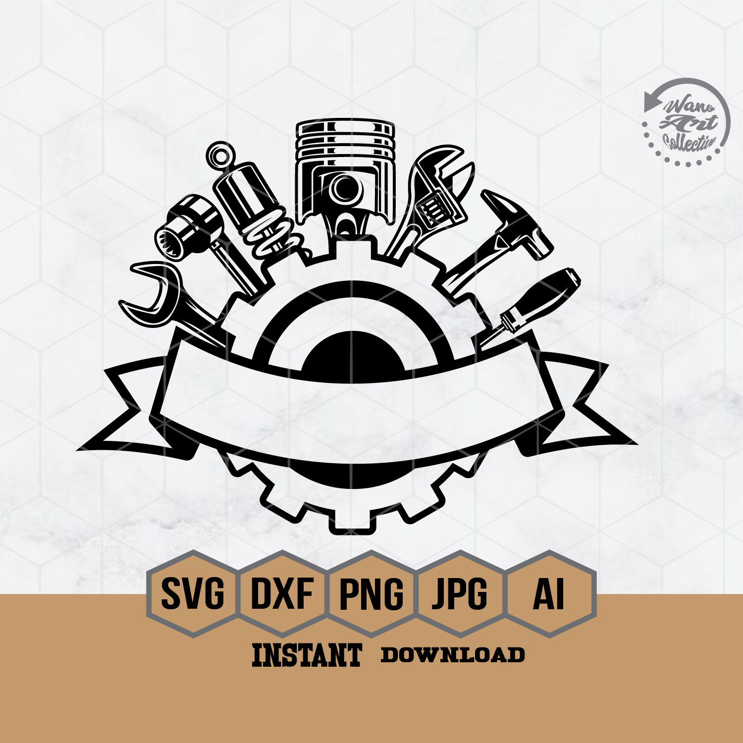Mechanic Svg Mechanic Tools Svg Automotive Tools Wrenches Svg Repair ...